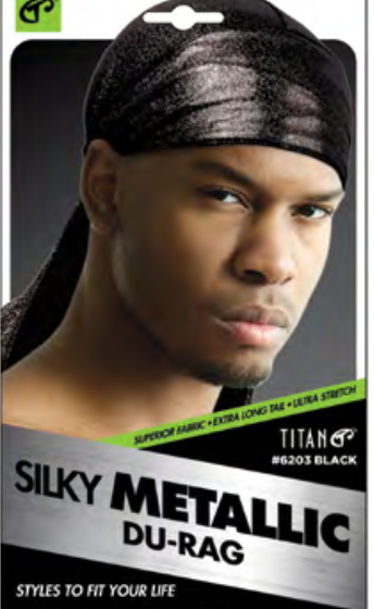 Silky Metallic Durag by Donna | AVA NEW YORK