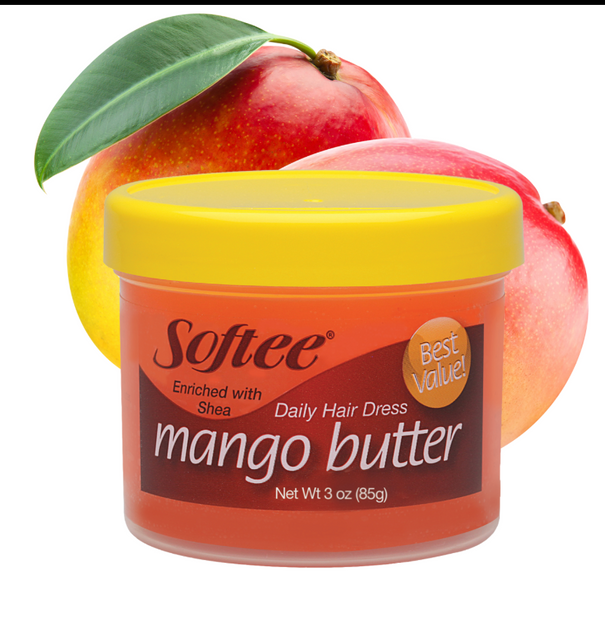 Softee Mango Butter Hair Dressing 3oz | AVA NEW YORK