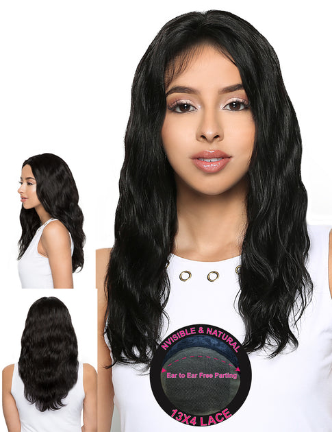 100% Human Hair Indu Gold BLISS Lace Front Wig | AVA NEW YORK