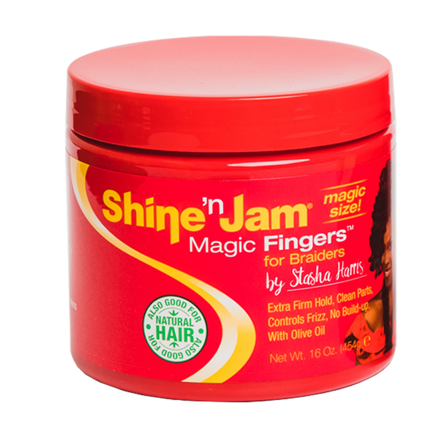 Ampro Shine'n Jam Magic Fingers for Braiders 16 oz | AVA NEW YORK